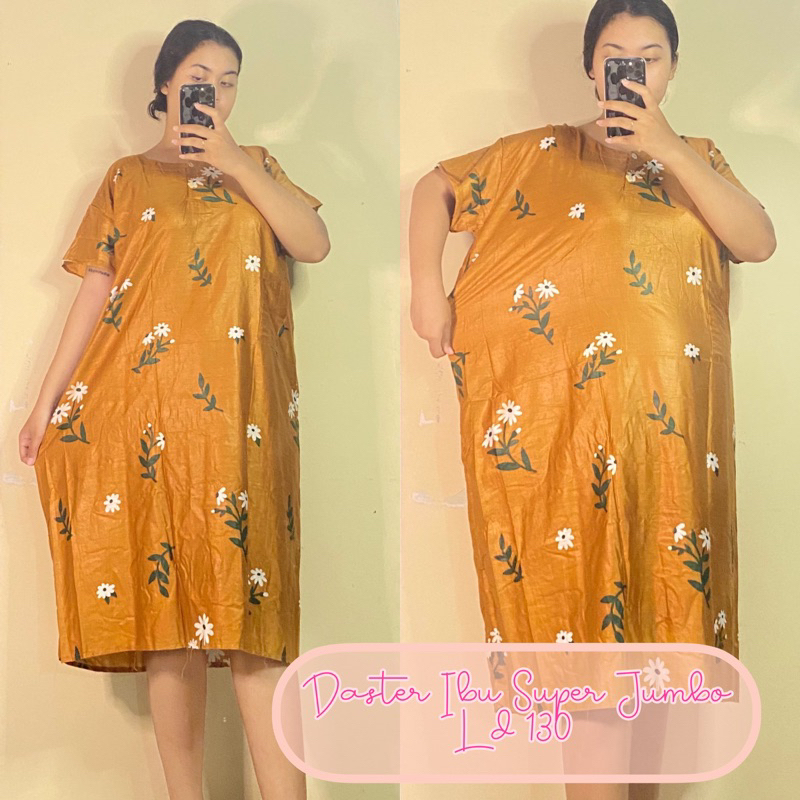 Jual DASTER IBU SUPER JUMBO ECER SATUAN LD 130 BUSUI FRIENDLY ADA SAKU ...
