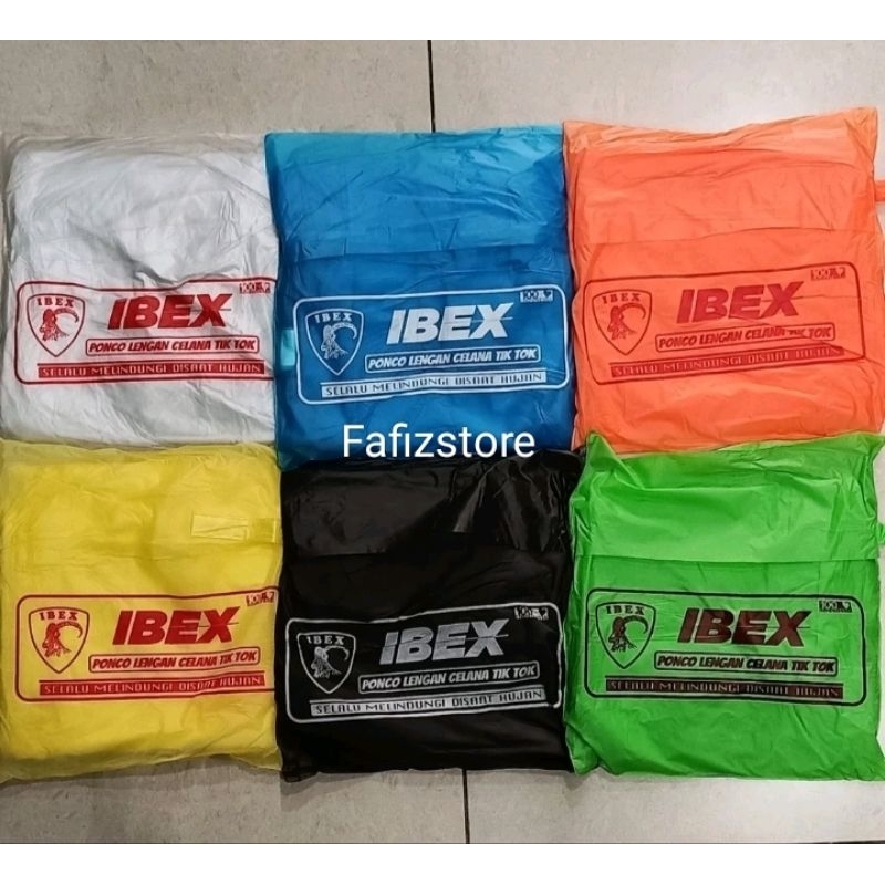 Jual Jas hujan setelan Ibex jas hujan HDPE Mantel hujan lengan panjang ...