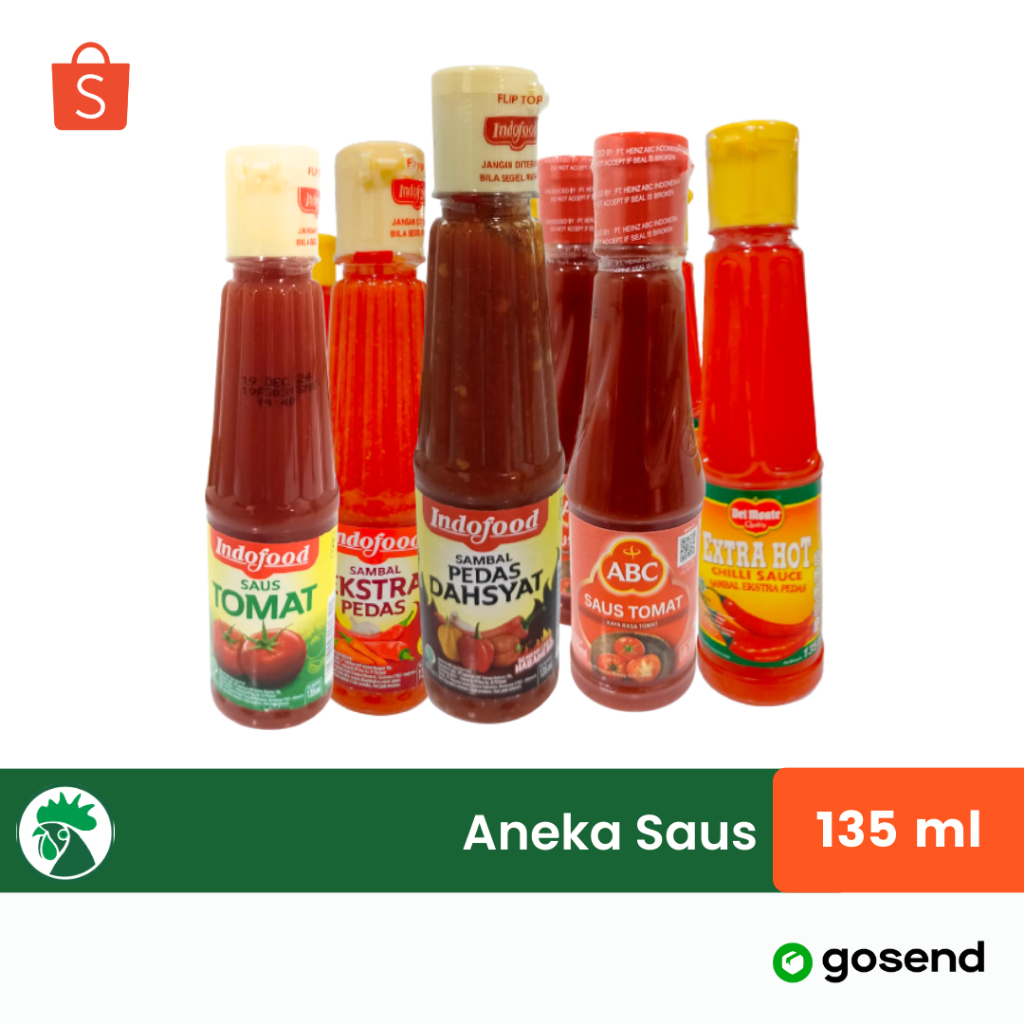 Jual Aneka Saus Botol | Saus Ekstra Pedas | Saus Tomat | Saus Extra Hot ...