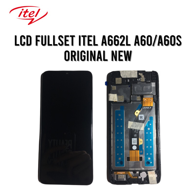 Jual LCD TOUCHSCREEN ITEL A60/A60S A662L ORIGINAL | Shopee Indonesia