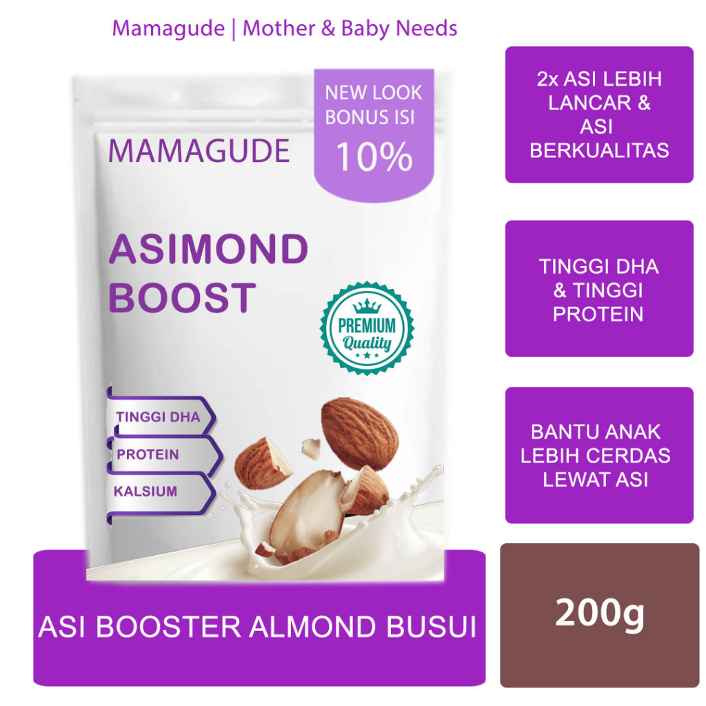 Jual Susu Asi Booster Ibu Menyusui Susu Asi Booster Almond Susu ...