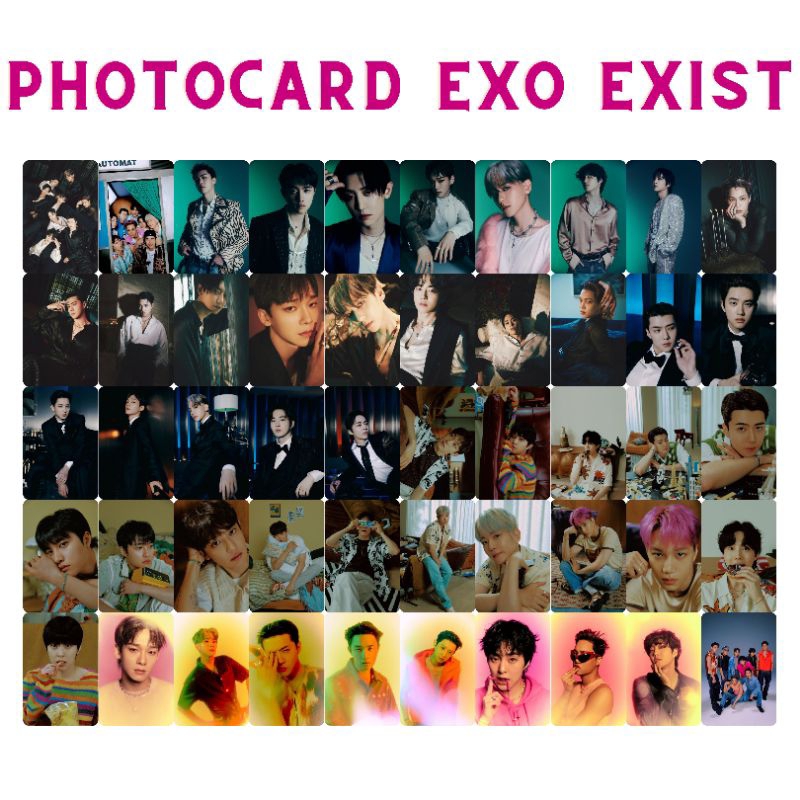 Jual 50 Photocard Exo Exist | Freebies Photocard | Shopee Indonesia