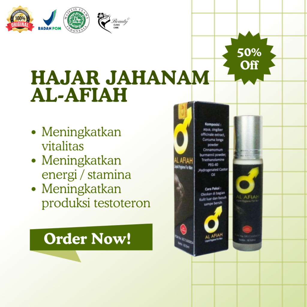Jual Al-Afiah 5 ml dan 8 ml Obat Oles Bikin Kuat Tahan Lama Banget dan Max Spray 15 ml | Shopee ...
