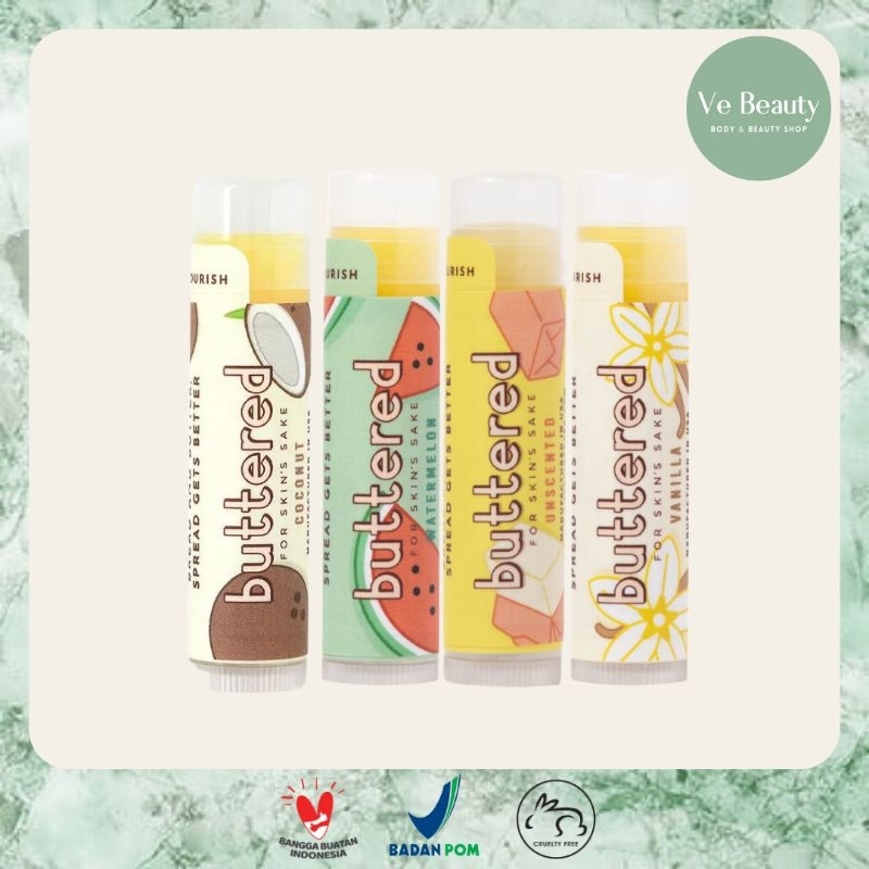 Jual Buttered Lip Balm SPF 15 | Shopee Indonesia