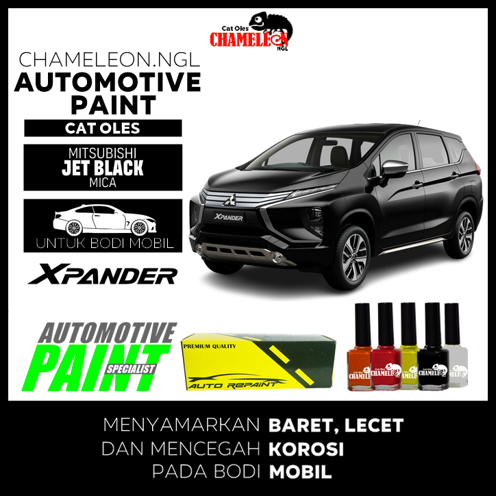 Jual Cat Oles Mitsubishi Xpander Jet Black Mica Automotive Paint ...