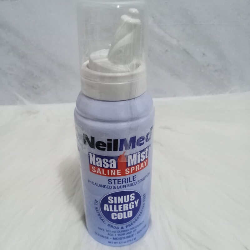 Jual neilmed sinus saline spray /nasa mist allergy cold tersegel ...