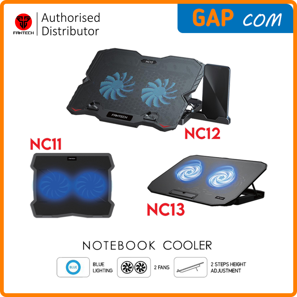 Jual Notebook Cooler Fantech NC11 NC12 NC13 Cooling Pad Laptop up to 15 ...