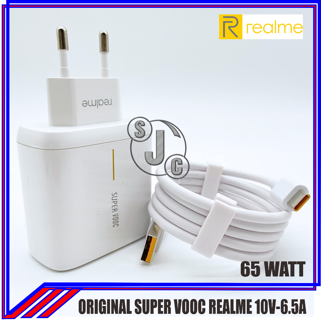 Jual Charger Realme 8pro 65w Copotan Original Superdart Asli 100% ...