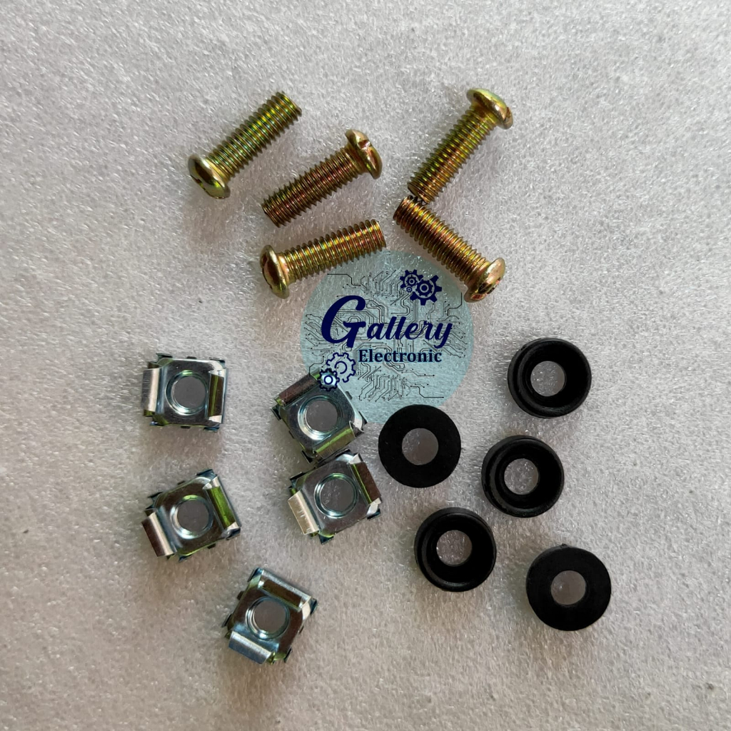 Jual Baut Hardcase / Rel Hardcase M6 impor / Lis Besi Lubang Rak ...