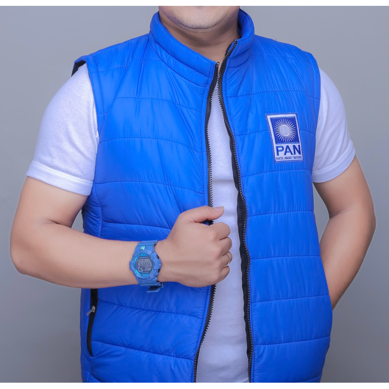 Jual rompi PAN | vest PAN| rompi PKB | rompi partai golkar | rompi PAN ...