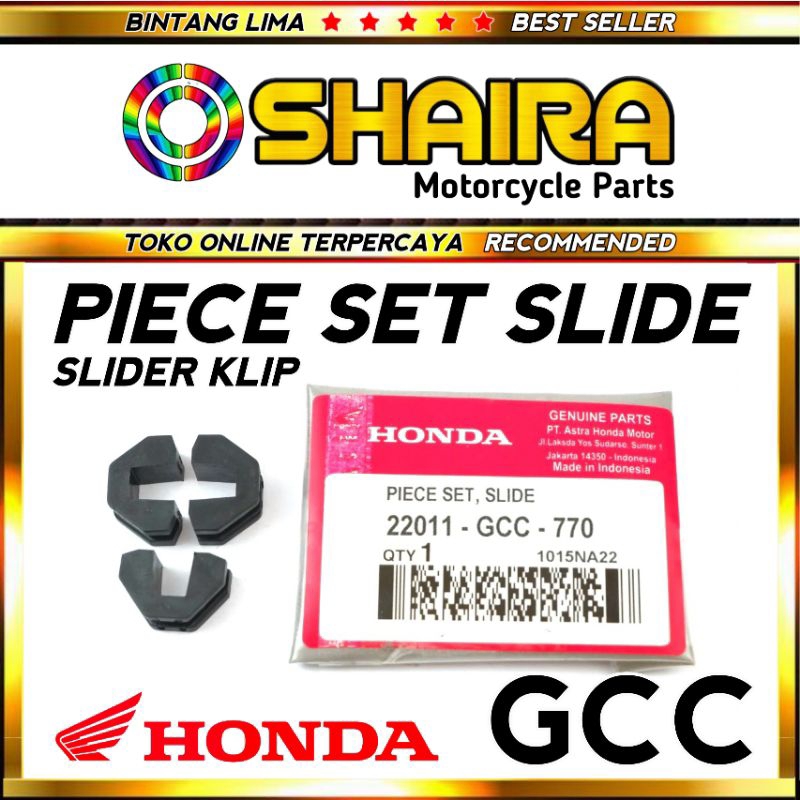 Jual GCC - PIECE SLIDE / PIECE SET SLIDE BEAT FI / VARIO 110 / SCOOPY ...