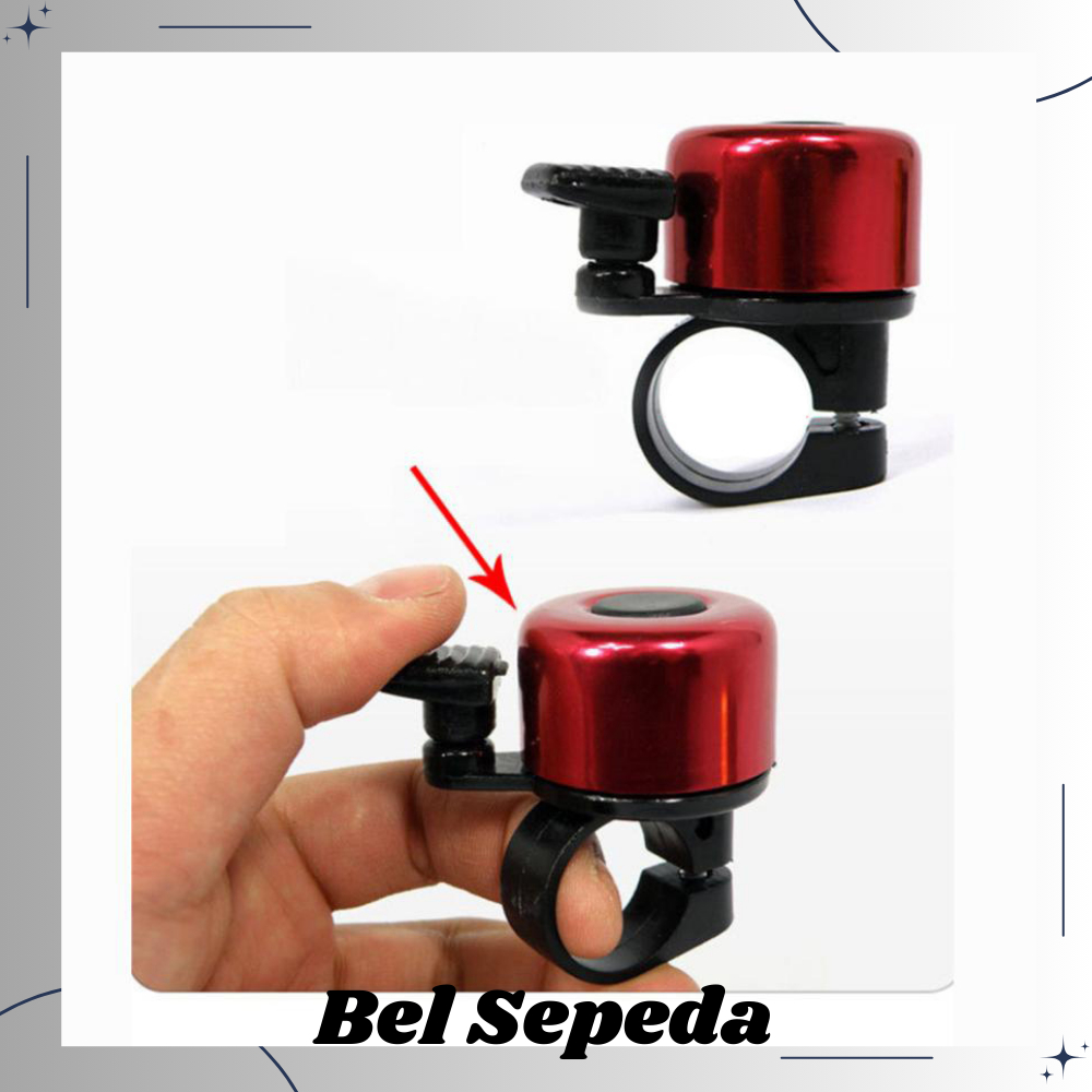 Jual Bel Sepeda Stainless Steel Safety Cycling Horn | Shopee Indonesia