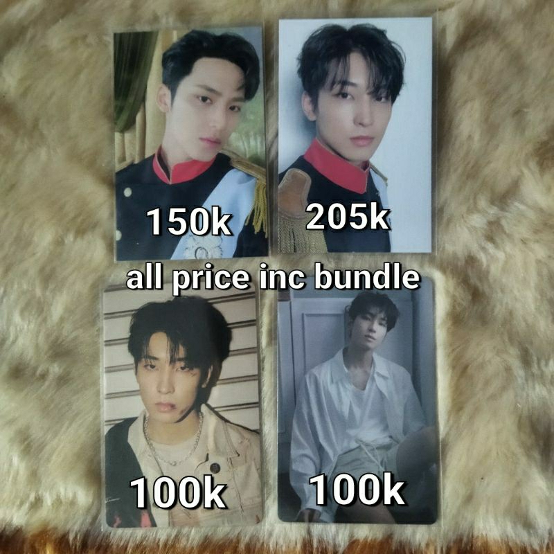 Jual wts pc photocard seventeen svt jeon wonwoo kim mingyu tray cafe attacca wonwoo | Shopee ...