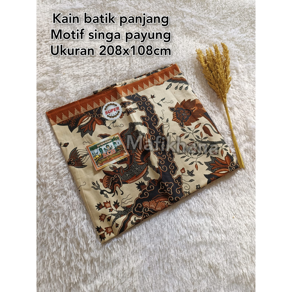 Jual Kain Batik KCB motif singa barong atau singa payung / batik ...