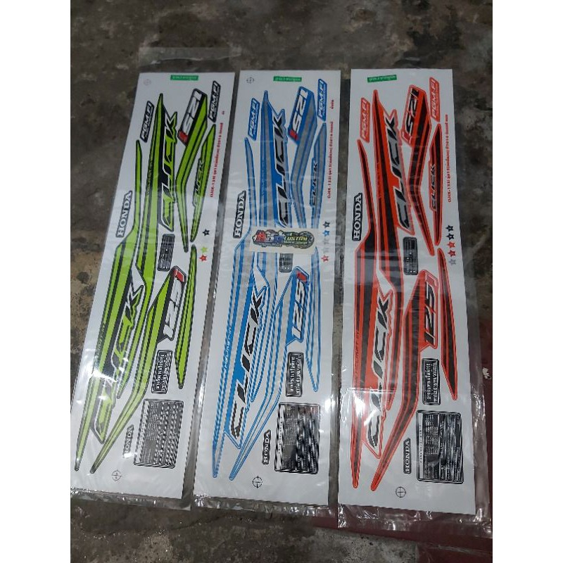 Jual striping click 125 i/striping vario 125 i ORIGINAL KODAK THAILAND ...