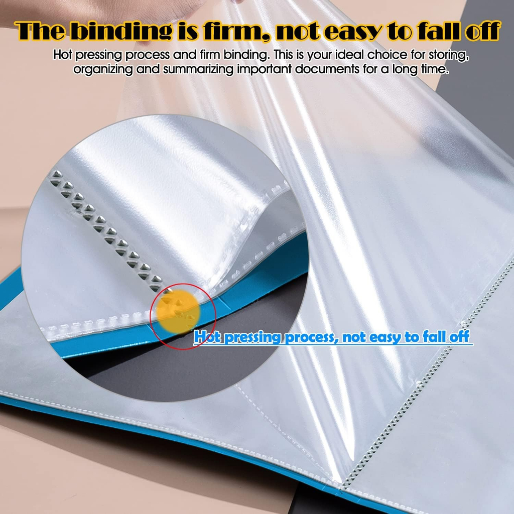 Jual Insert Clear Holder A4 F4 10,20,40 Lembar / Map Plastik Pocket / Dokumen Keeper / Plastik ...