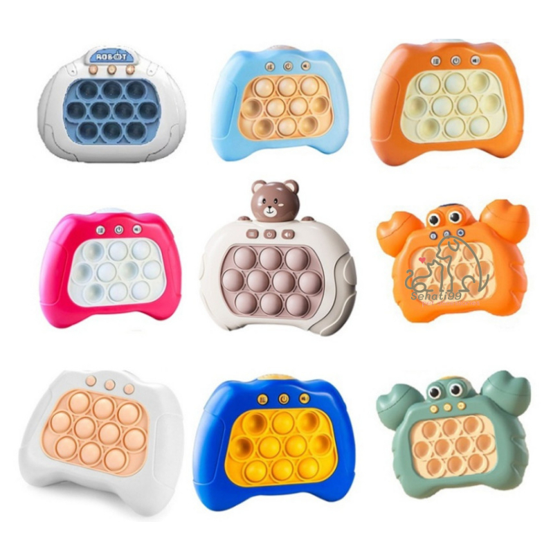 Jual Mainan Game Anak Edukasi Fun Time Pop it electric Karakter Random ...