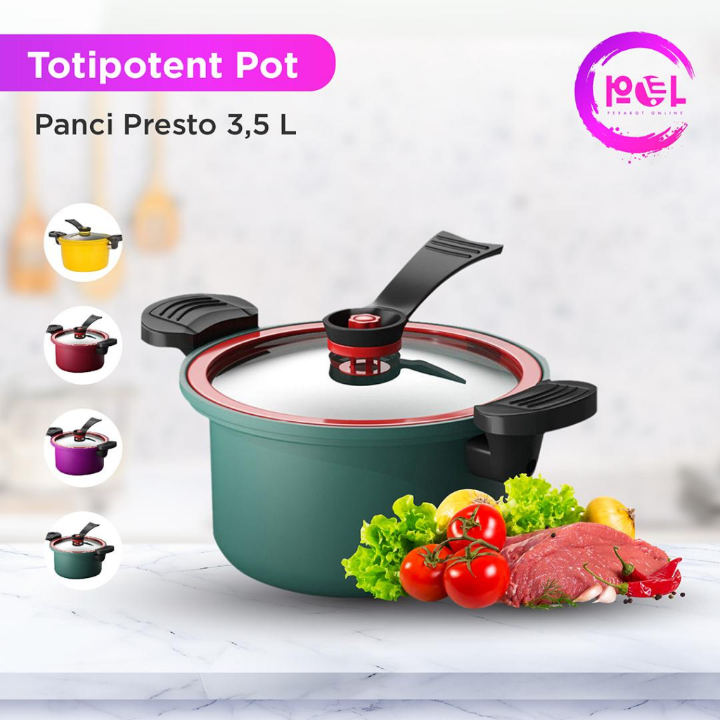 Jual POL - Totipotent Pot Panci Presto 3,5Liter | Shopee Indonesia