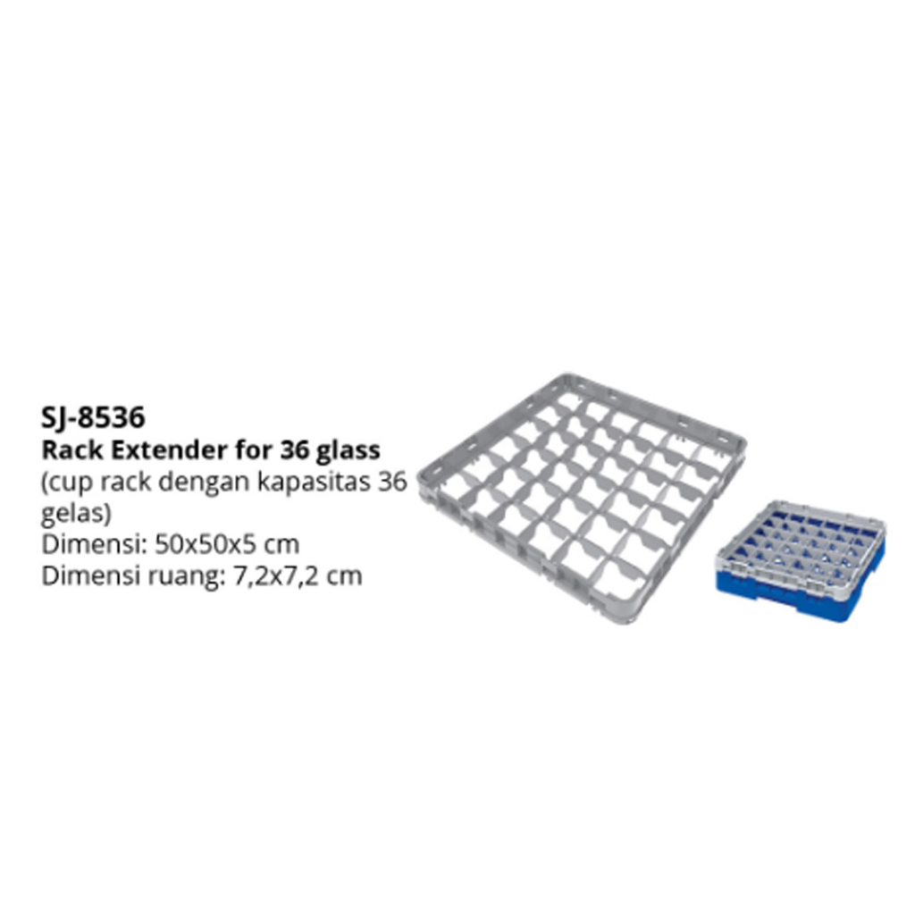 Jual GETRA SJ-8536 Diswasher Basket ( Rack Extender Eor 36 Glass ...