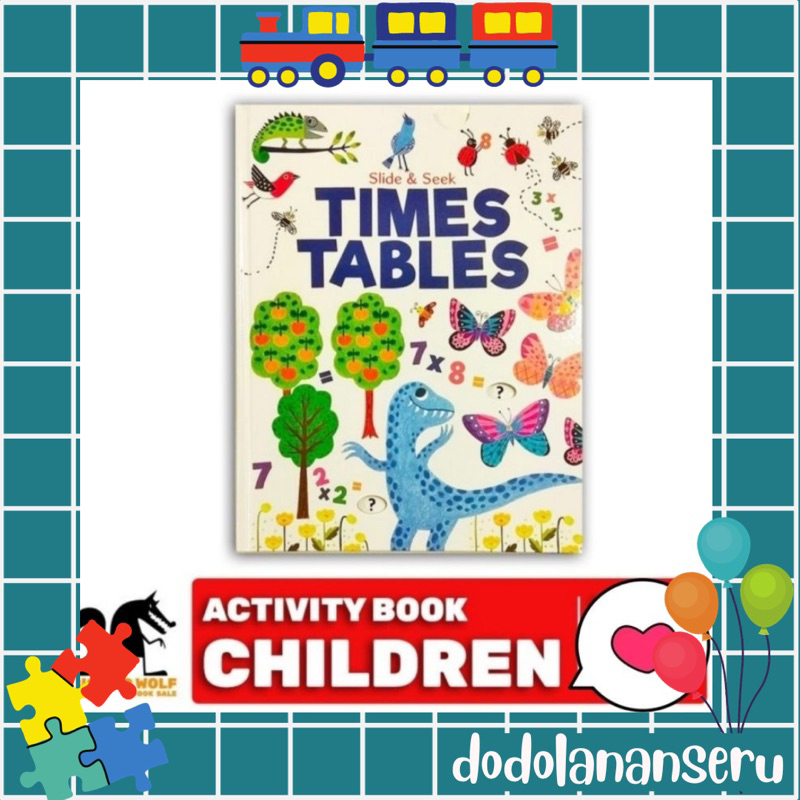 Jual DDS - BIG BAD WOLF SLIDE & SEEK TIME TABLES - Buku Anak | Shopee ...