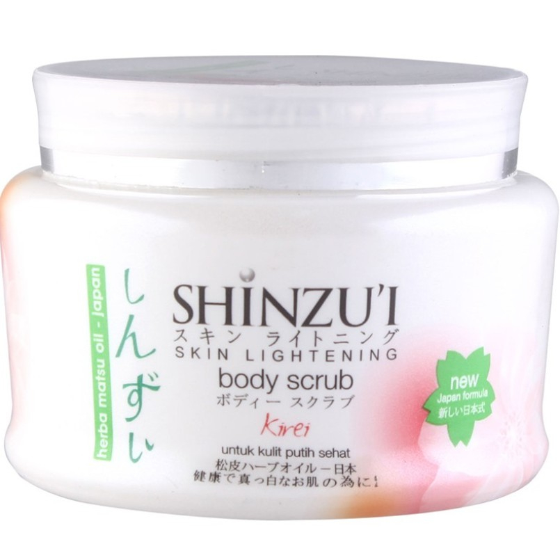 Jual SHINZUI BODY SCRUB 200gr LULUR BADAN SKIN LIGHTENING RED KIREI ...