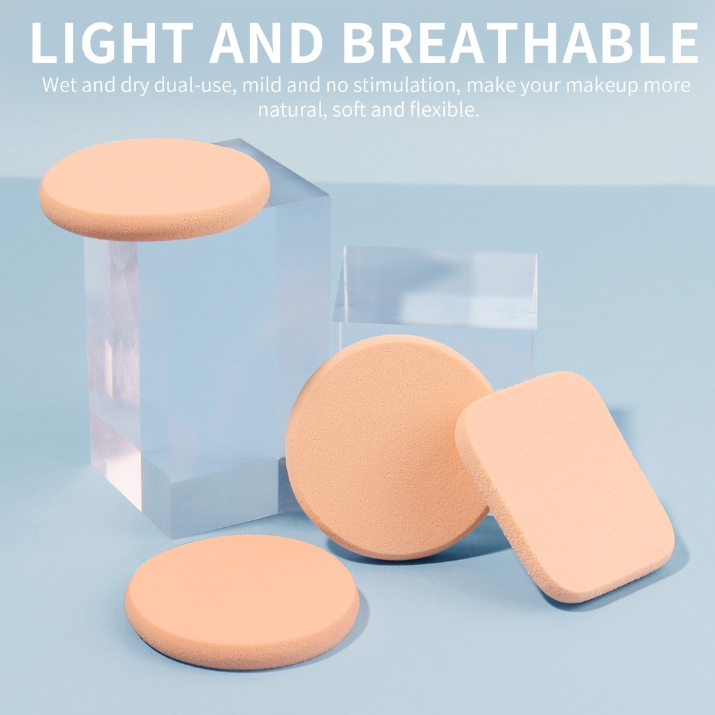 Jual GLAMFIX Pressed Powder Puff Isi 2pc | Shopee Indonesia