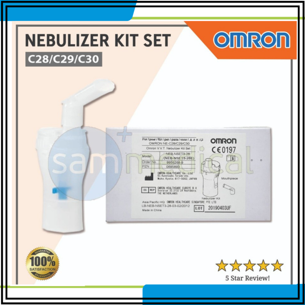 Jual Omron Nebulizer Kit / Tempat Obat Nebuliser Kit for (NE-C28 NE-C29 ...