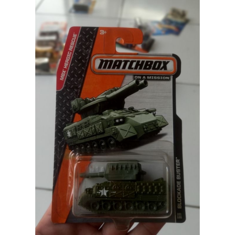 Jual MATCHBOX TANK BLOCKADE BUSTER | Shopee Indonesia