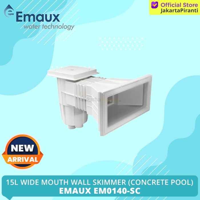 Jual EMAUX 15L Wide Mouth Wall Skimmer Box Fitting Kolam Renang EM0140 ...