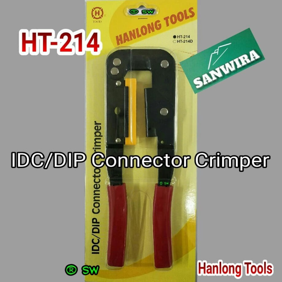 Jual Hanlong Tools / HT-214 / Crimping Tools / IDC DIP Connector ...