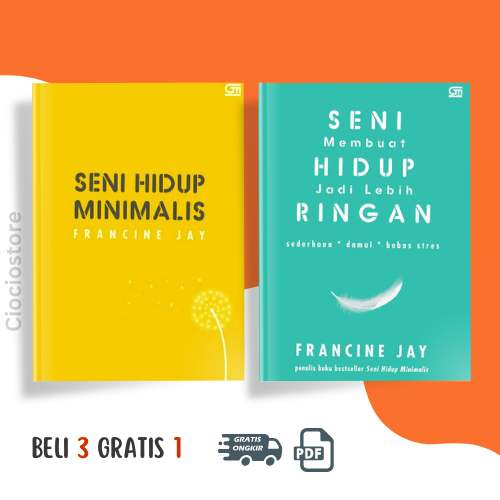 Jual SENI HIDUP MINIMALIS | SENI MEMBUAT HIDUP JADI LEBIH RINGAN BUNDLE | Shopee Indonesia