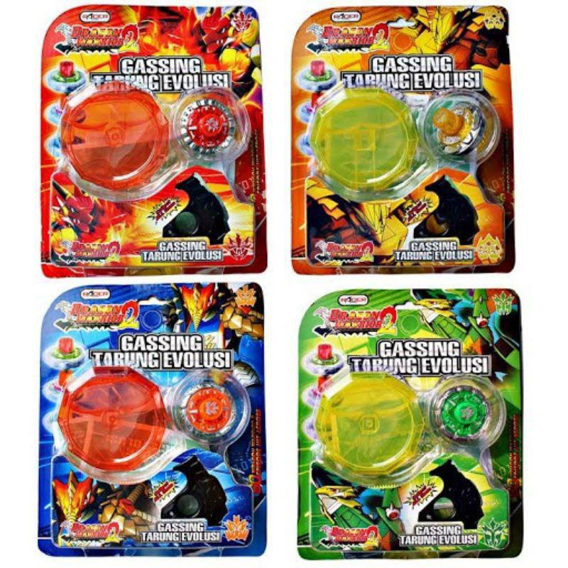 Jual (BISA COD) MAINAN ANAK GASSING TARUNG EVOLUSI DRAGON WARRIOR 2 / Mainan gasing tarung ...