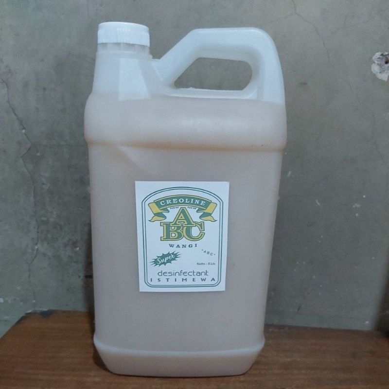 Jual Creoline ABC 5 Liter / Karbol / Pembersih Lantai / Disinfektan ...