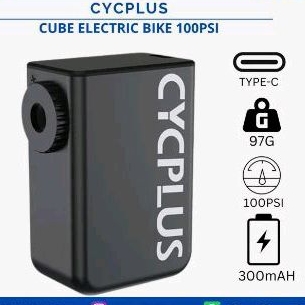 Jual POMPA SEPEDA ELEKTRIK CYCPLUS CUBE ELECTRIC BIKE PUMP MINI 100 PSI | Shopee Indonesia