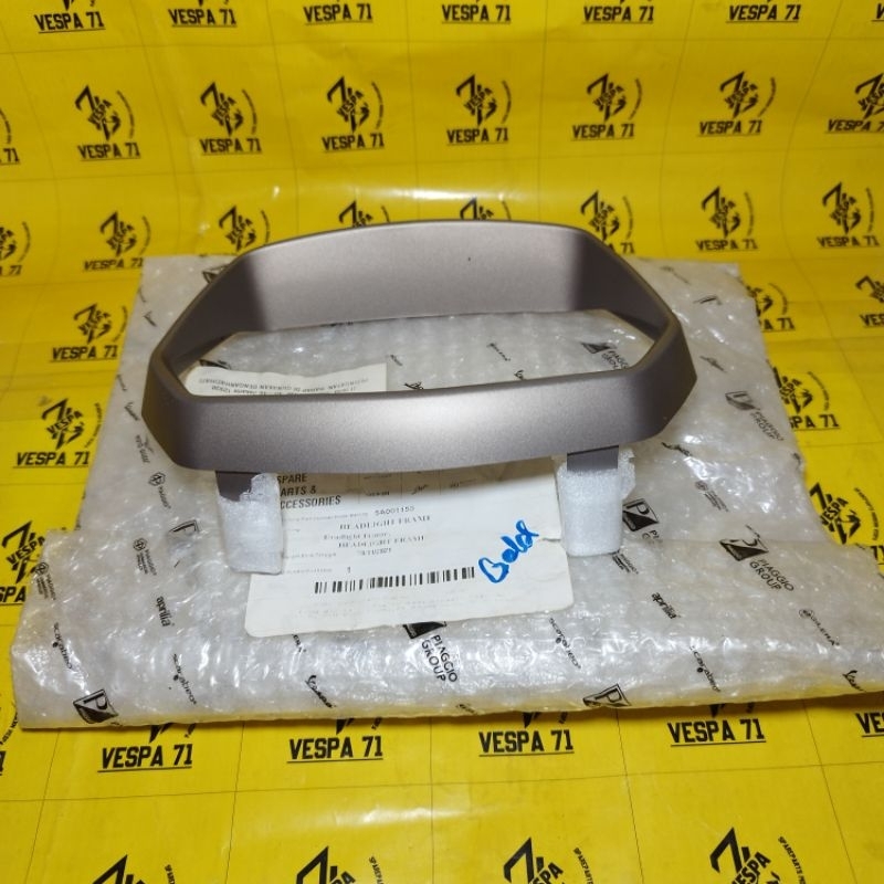 Jual List Frame Headlamp Vespa / List Lampu Depan Vespa Matic Sprint ...