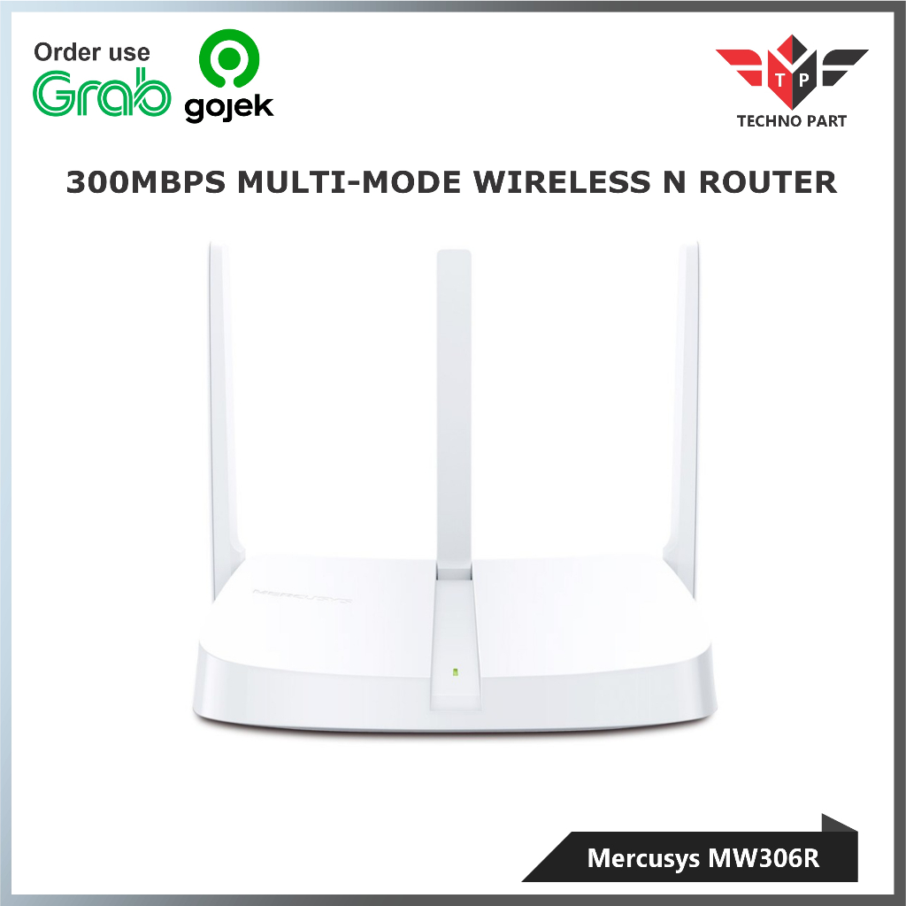Jual Mercusys MW306R Router WiFi 300Mbps Multi-Mode Wireless N Router ...