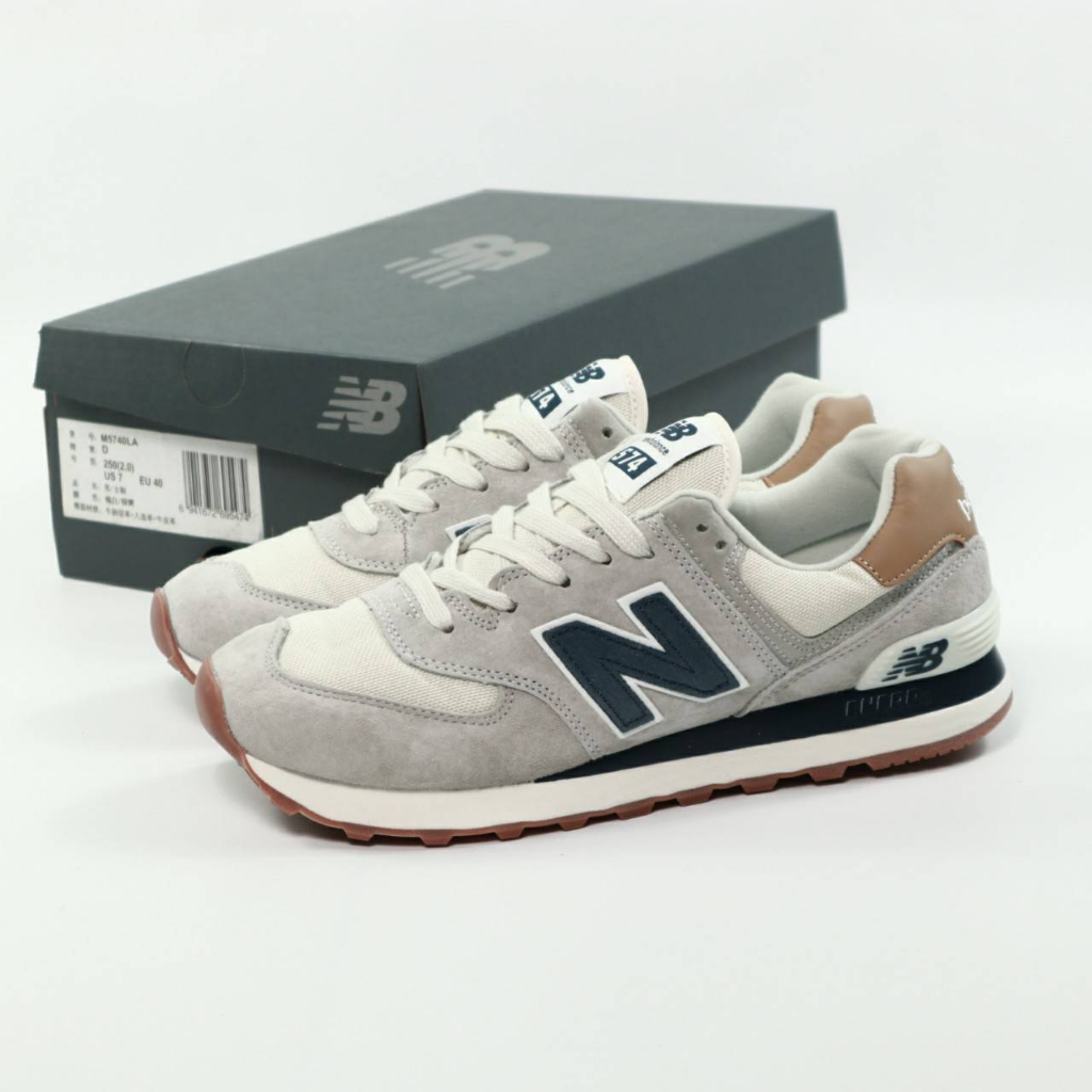 Jual SEPATU NEW BALANCE 574 ML574LGI BEIGE NAVY | Shopee Indonesia