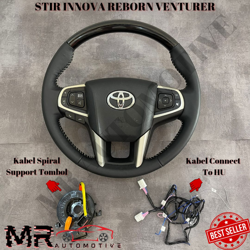 Jual Stir Setir Steer Innova Reborn Type Q Venturer ORIGINAL | Shopee ...