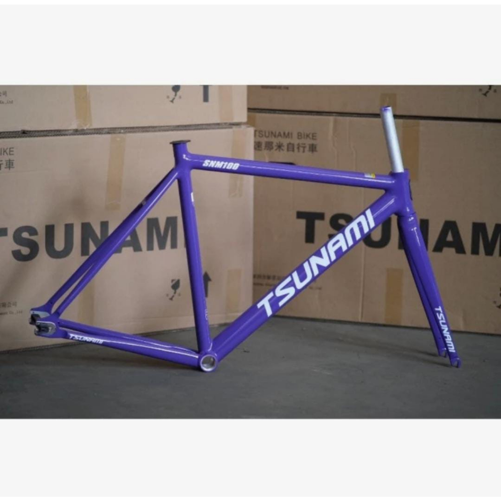 Jual Frame Tsunami SNM 100 Frame Sepeda Fixie Alumunium Alloy Frame ...