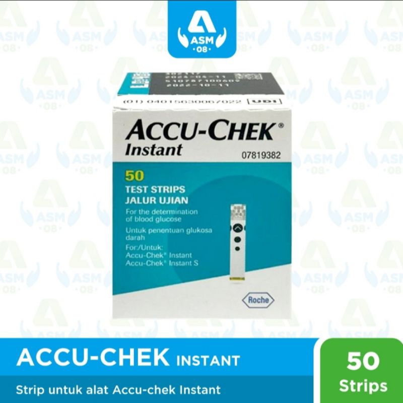 Jual #PROMO# ACCU CHEK INSTANT STRIP 50 PCS EXP : 2025/10 | Shopee ...