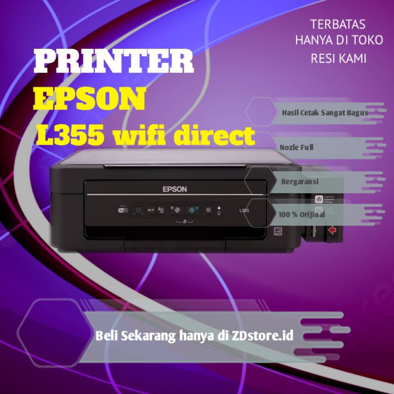 Jual Printer Epson L355 Wifi,All In One/Multifungsi | Shopee Indonesia