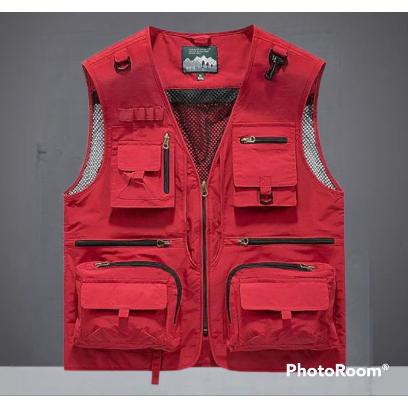 Jual JAKET ROMPI TACTICAL VEST LAPANGAN ROMPI MEMANCING ROMPI PARTAI ...