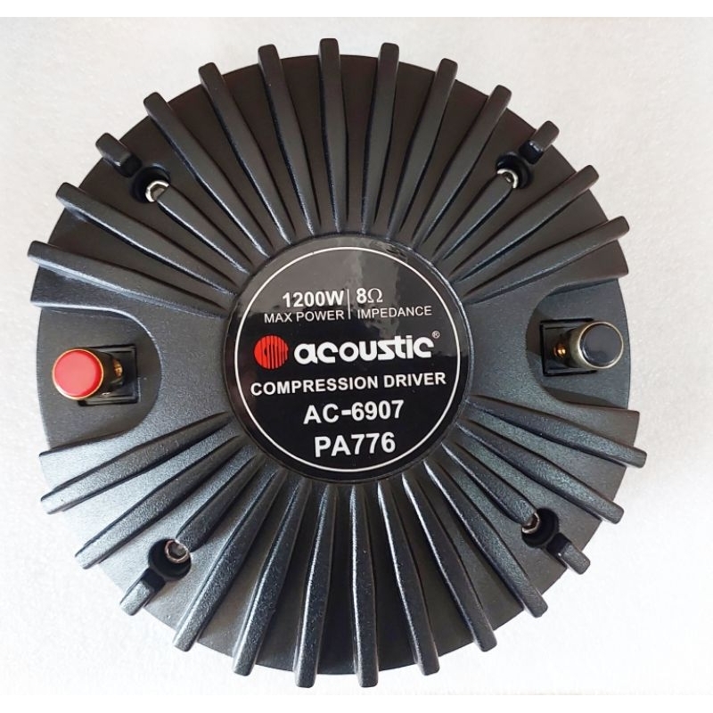 Jual compression driver tweeter acoustic PA776 / AC-6907 Acoustic 1200 ...