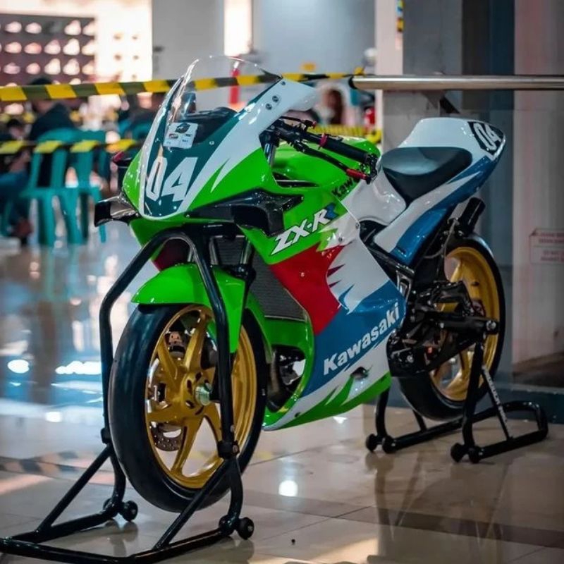 Jual paddock headlift Pedok depan ninja 250 fi ninja sl mono Z250 gsx ...