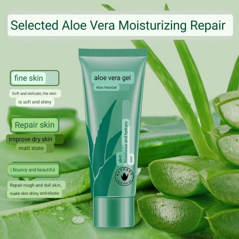Jual Aloe Vera Gel Soothing Moisturizer SIMU Original Hydrate Your Skin ...