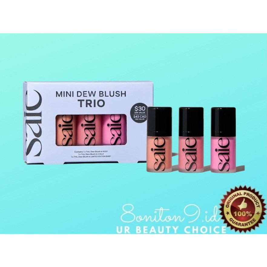 Jual BONITONG.ID - SAIE Mini Dew Blush Trio Set | Shopee Indonesia