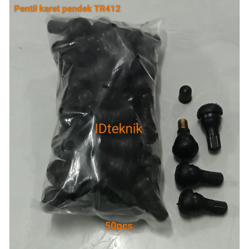 Jual Pentil Karet ban Tubeless Motor TR412 STD Germany (10pcs) | Shopee Indonesia