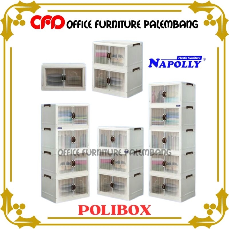 Jual storage box napolly polibox rak serbaguna box container box ...