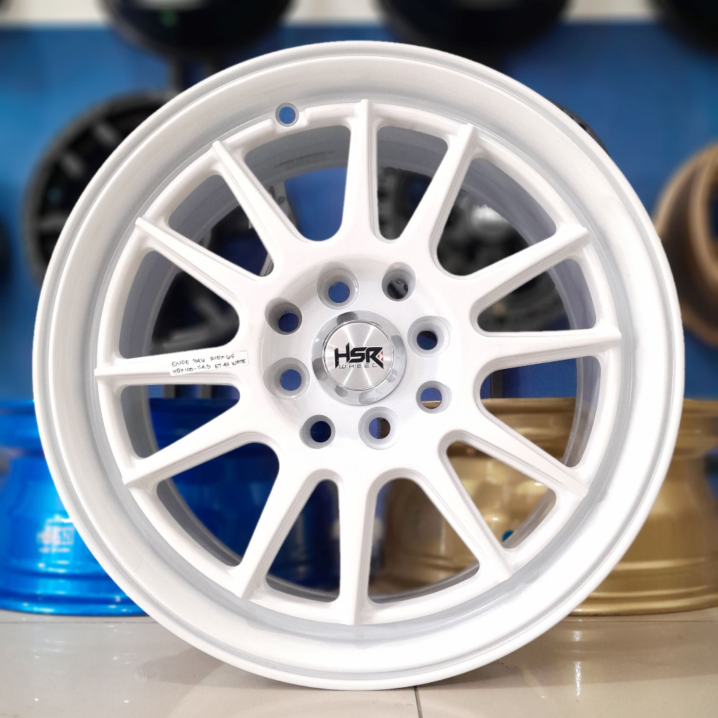 Jual Velg untuk mobil brio, sirion, swift ring 16 putih hsr ende r16 pcd 4x100 et42 white ...