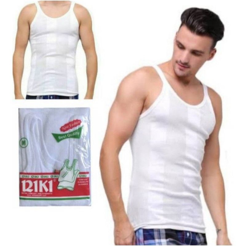 Jual Singlet Putih Pria (Harga untuk 3 kaos singlet) | Shopee Indonesia